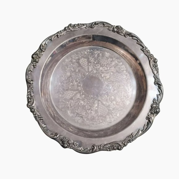 Lunt | Dining | Lunt Modern Victorian Silverplate Tray A57 15 Platter ...